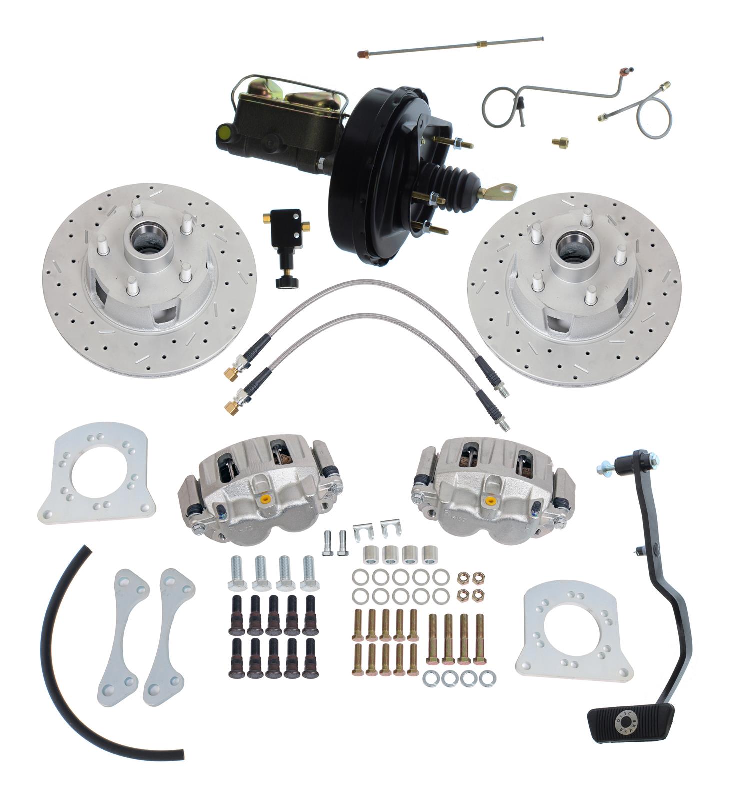 Summit Racing SUM-BK-45027 Summit Racing™ Stock Spindle Drum-to-Disc ...