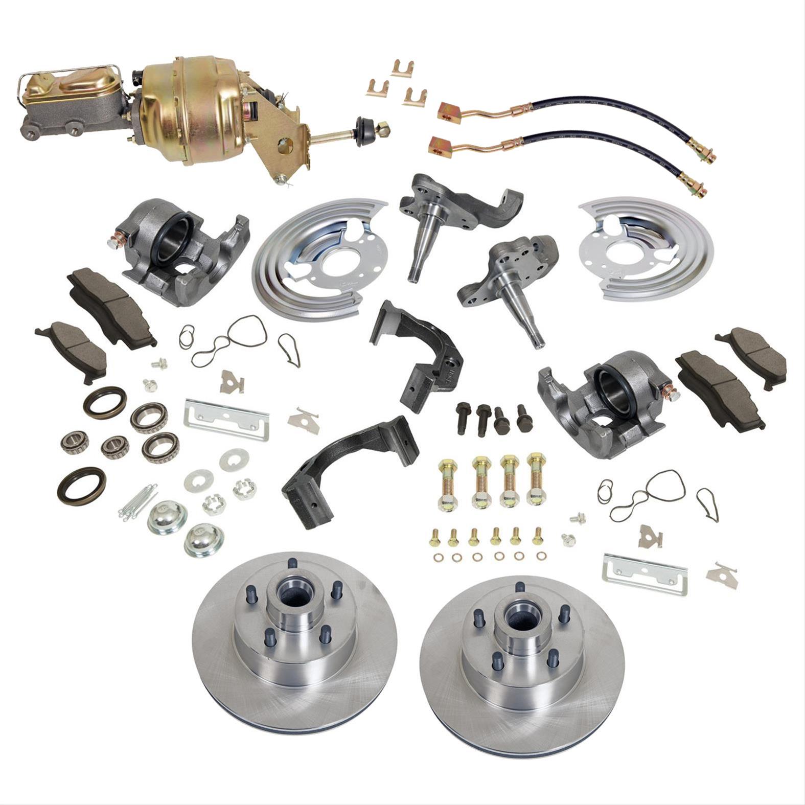 Summit Racing SUM-BK1509 Summit Racing™ Complete Drum-to-Disc Brake ...