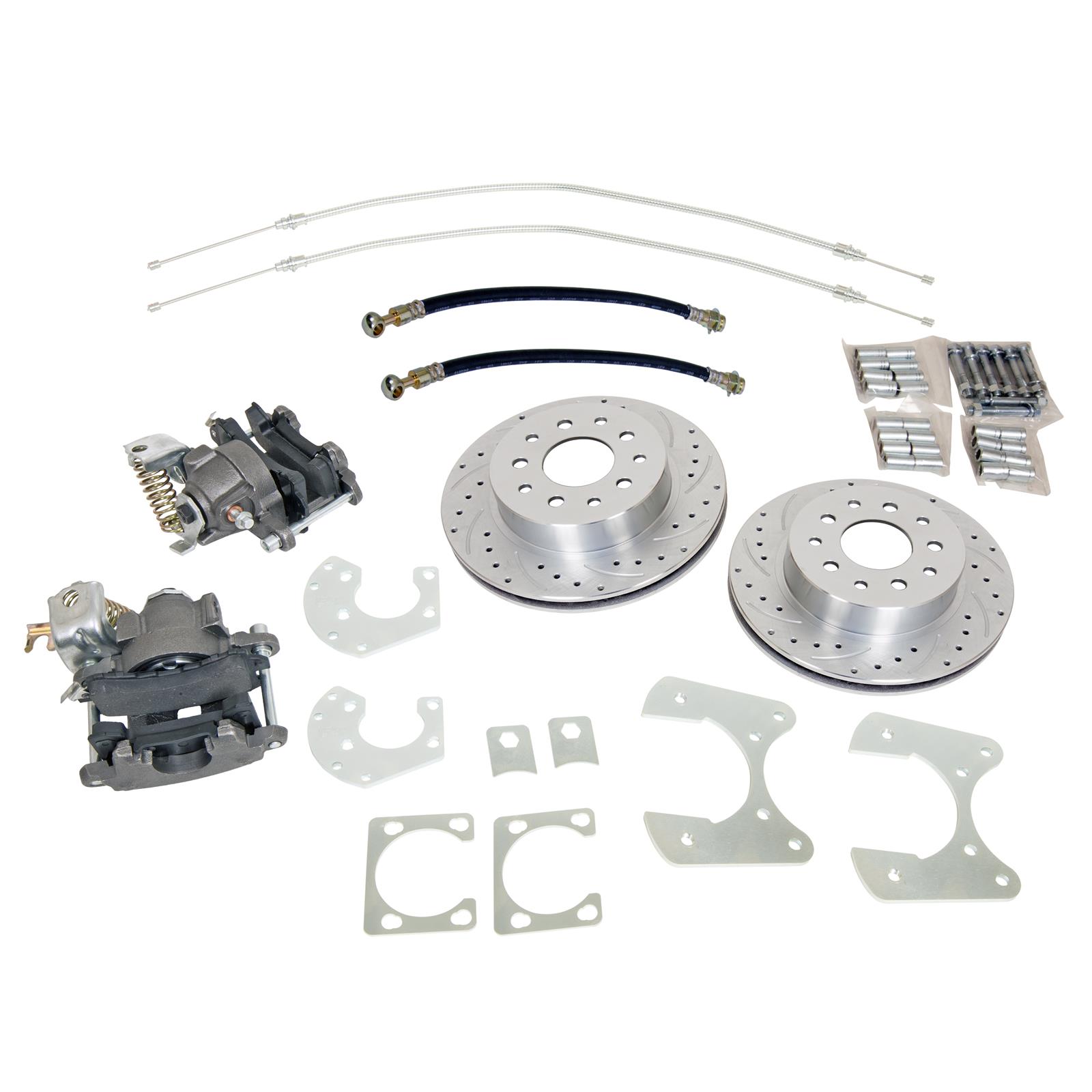 Summit Racing SUM-BK1627-DS Summit Racing™ Rear Drum-to-Disc Brake ...