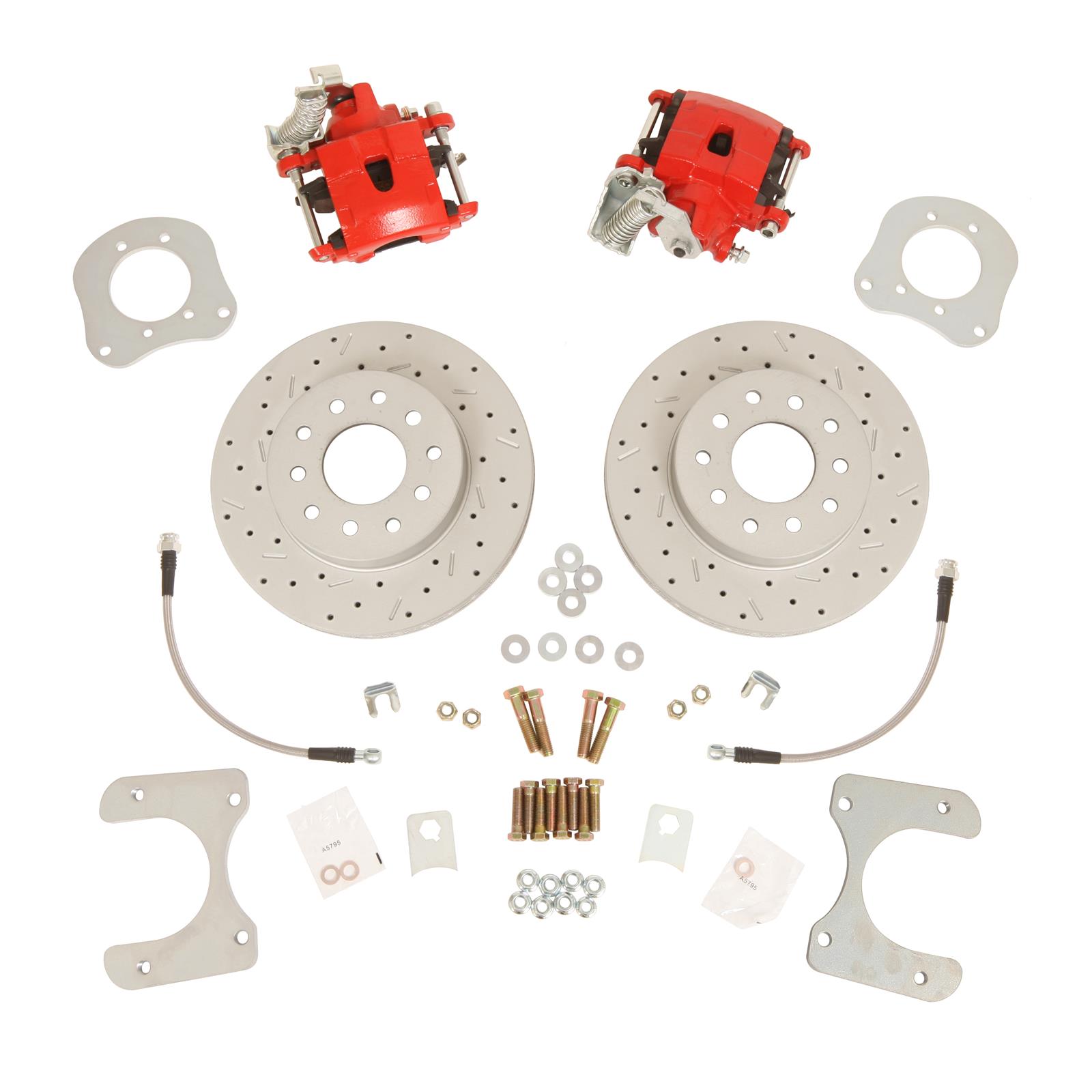 Summit Racing SUM-BK3011 Summit Racing™ Rear Drum-to-Disc Brake ...
