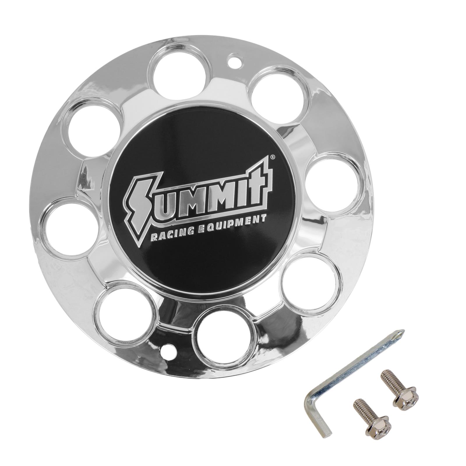 Summit Racing SUM-CCAP54-4 Summit Racing™ AlumaRally Wheel Center Caps ...