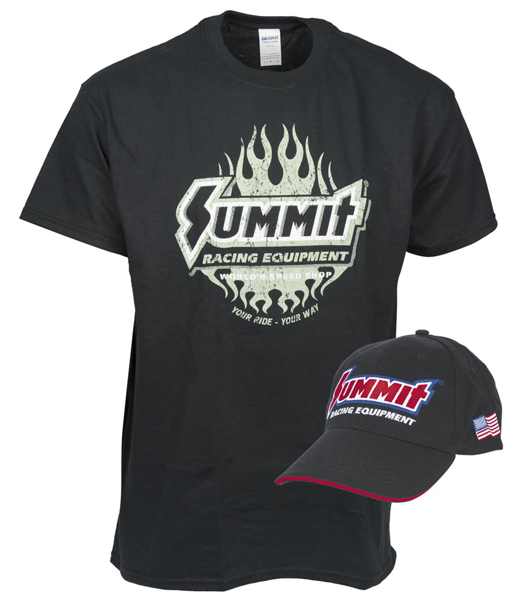 Summit Racing™ Logo T-Shirt and Hat Value Packs | Summit Racing