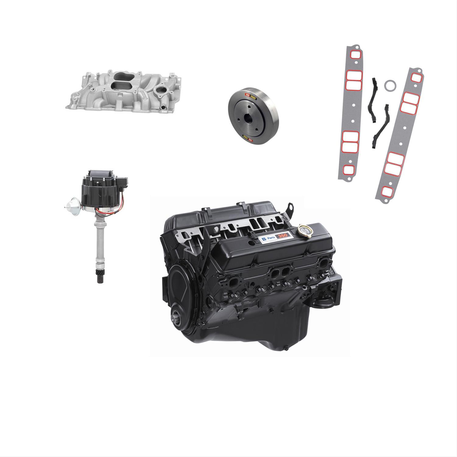 Summit Racing SUM-CSUMGMSRE350 Summit Racing® 350 C.I.D. 195 HP Long ...