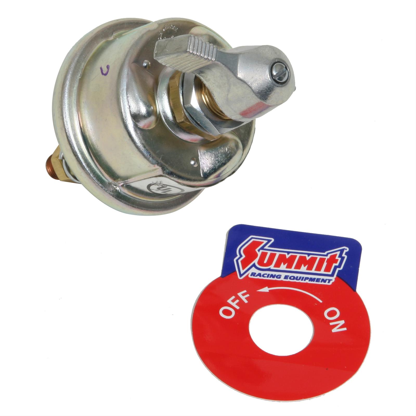 Summit Racing SUM-G1432 Summit Racing™ Battery Disconnect Switches ...