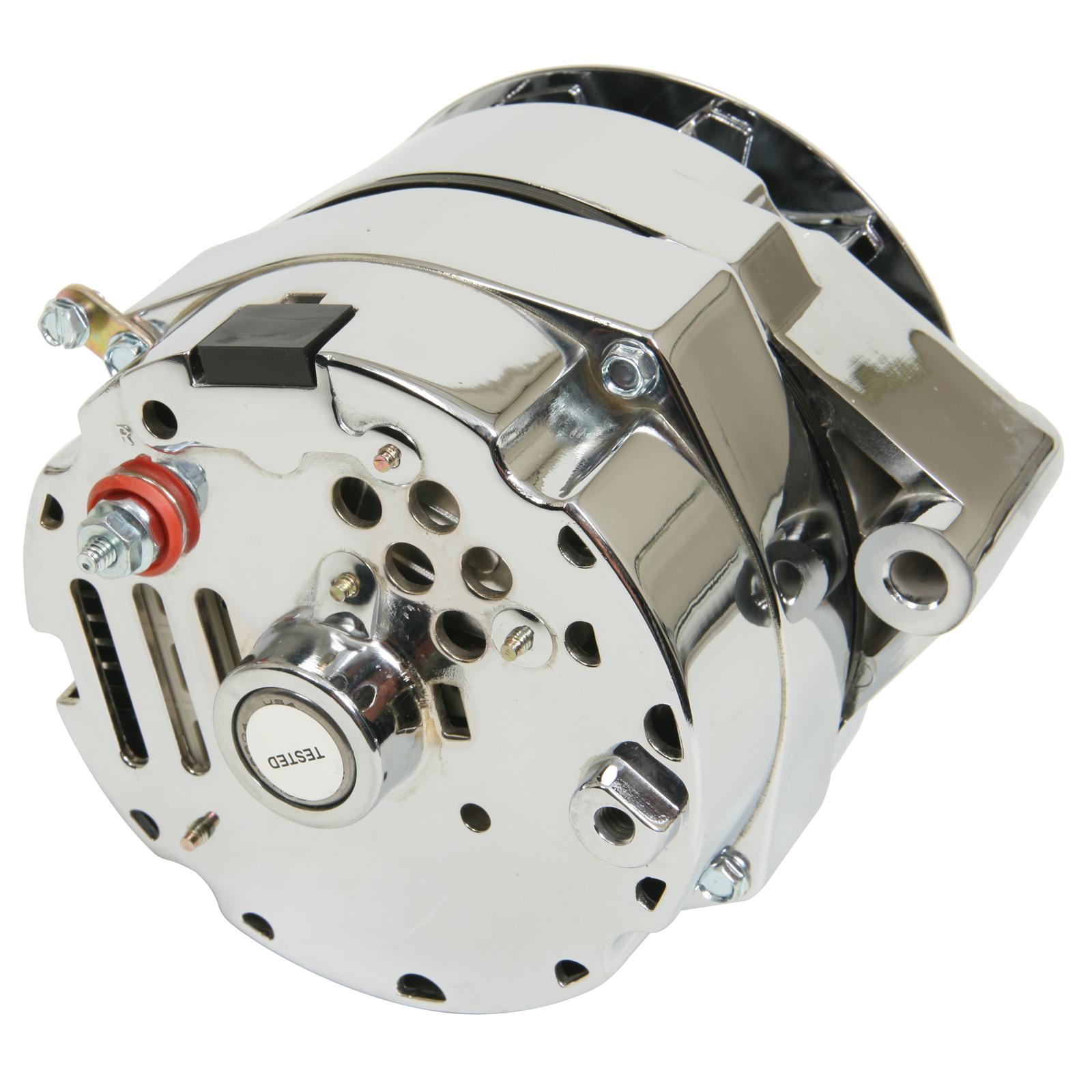 Summit Racing SUM-G1667A Summit Racing™ Chrome Alternators | Summit Racing