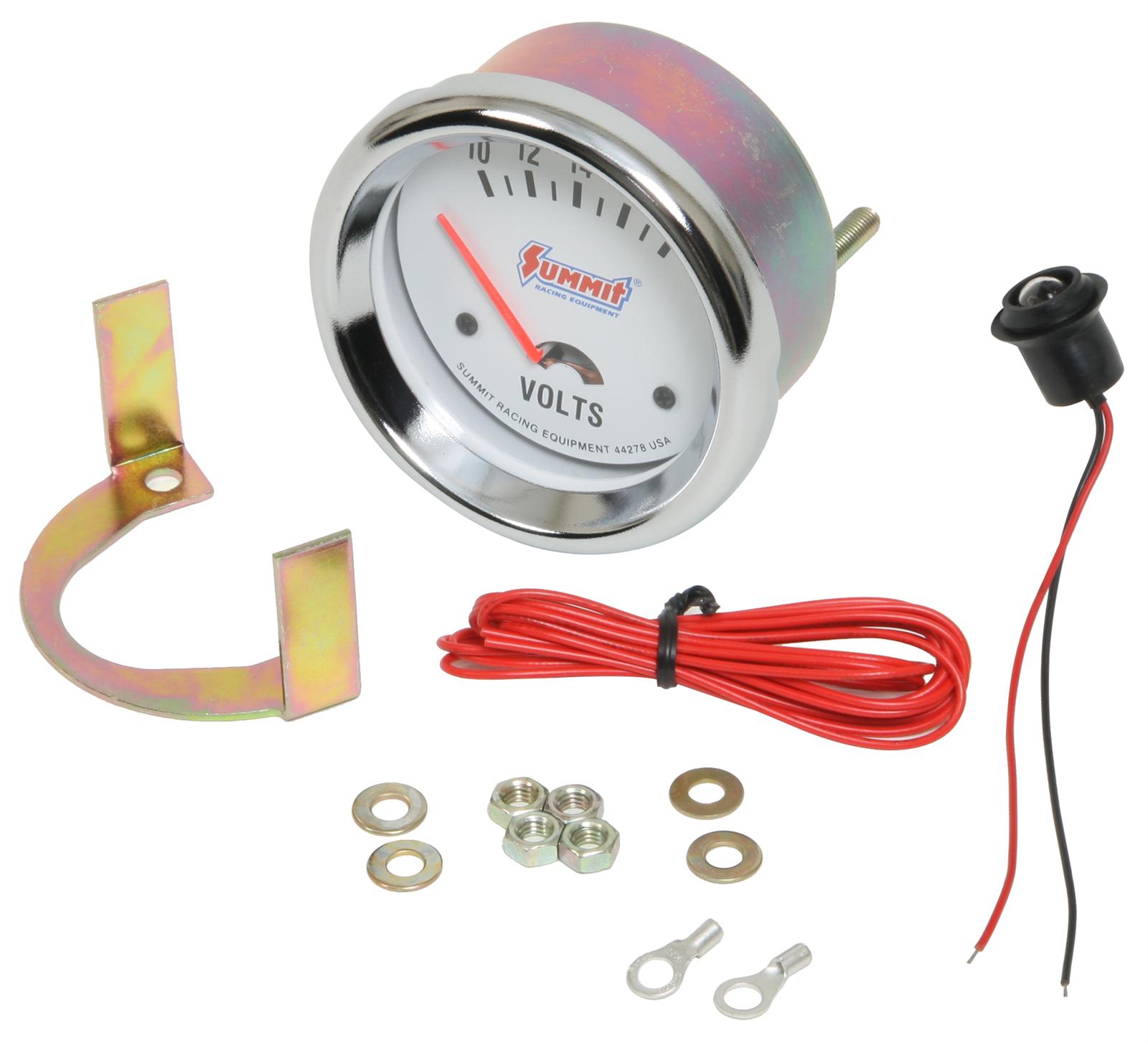 Summit Racing SUM-G2939 Summit Racing™ Analog Electrical Gauges ...