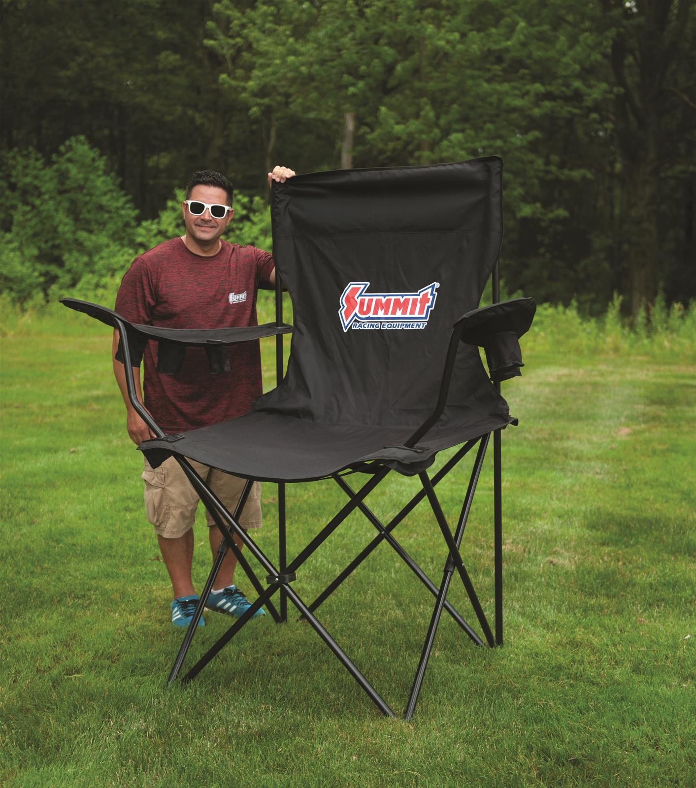 Summit Racing SUM-P1045 Summit Racing Equipment® Kingpin Folding Chair ...