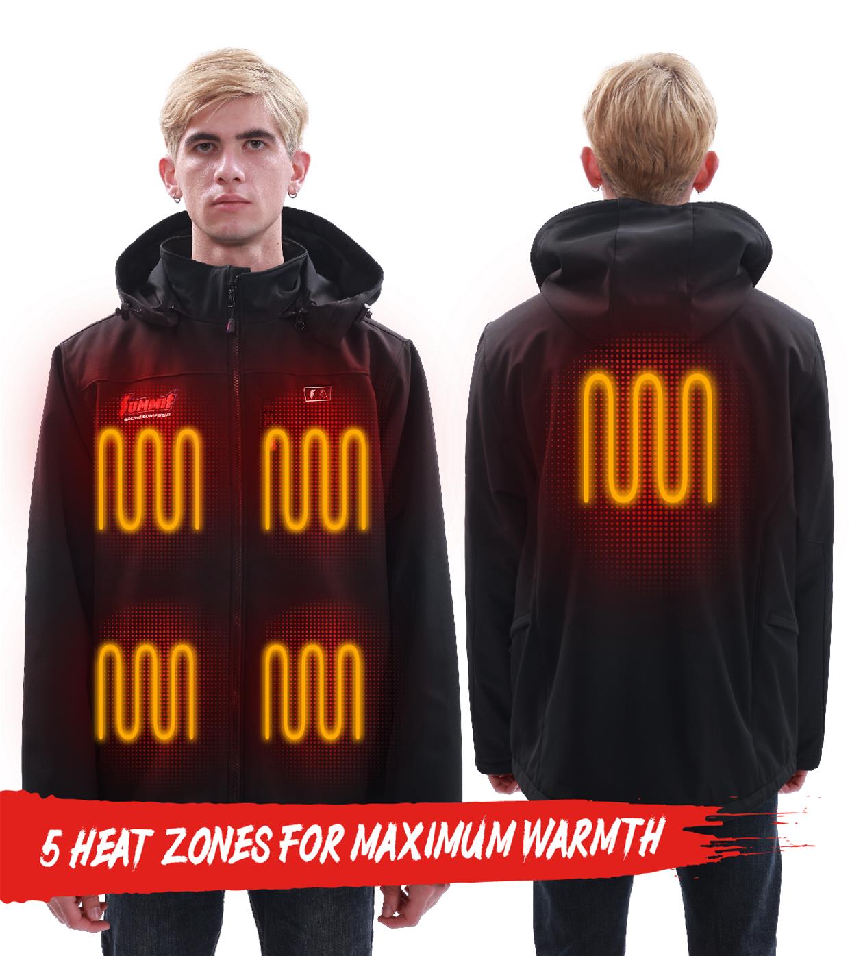 Summit Racing SUM-P12520-XL Summit Racing™ Heated Jackets | Summit Racing