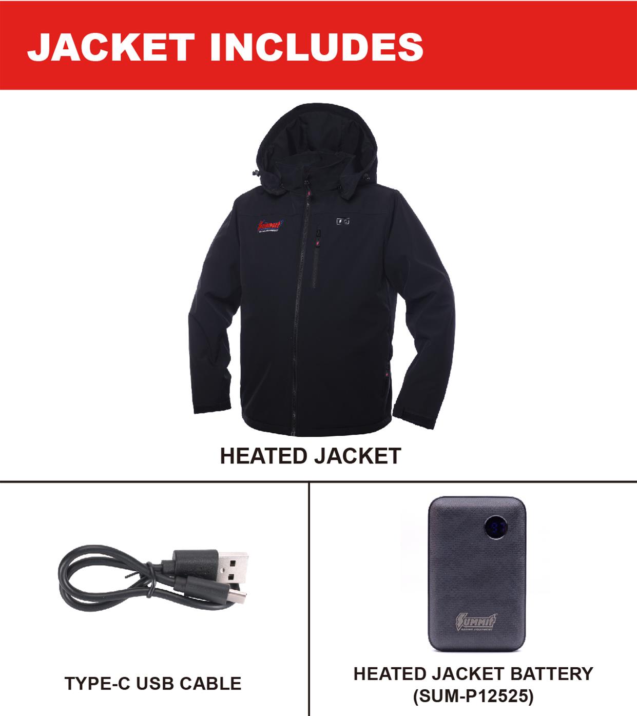 Summit Racing™ Heated Jackets | Summit Racing