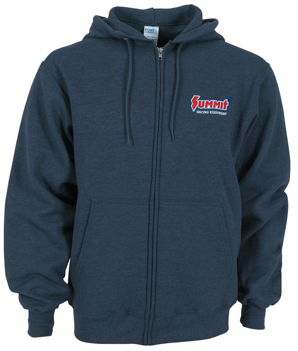 Summit Racing SUM-P13050 Summit Racing™ Full Zip Fleece Sweatshirts ...