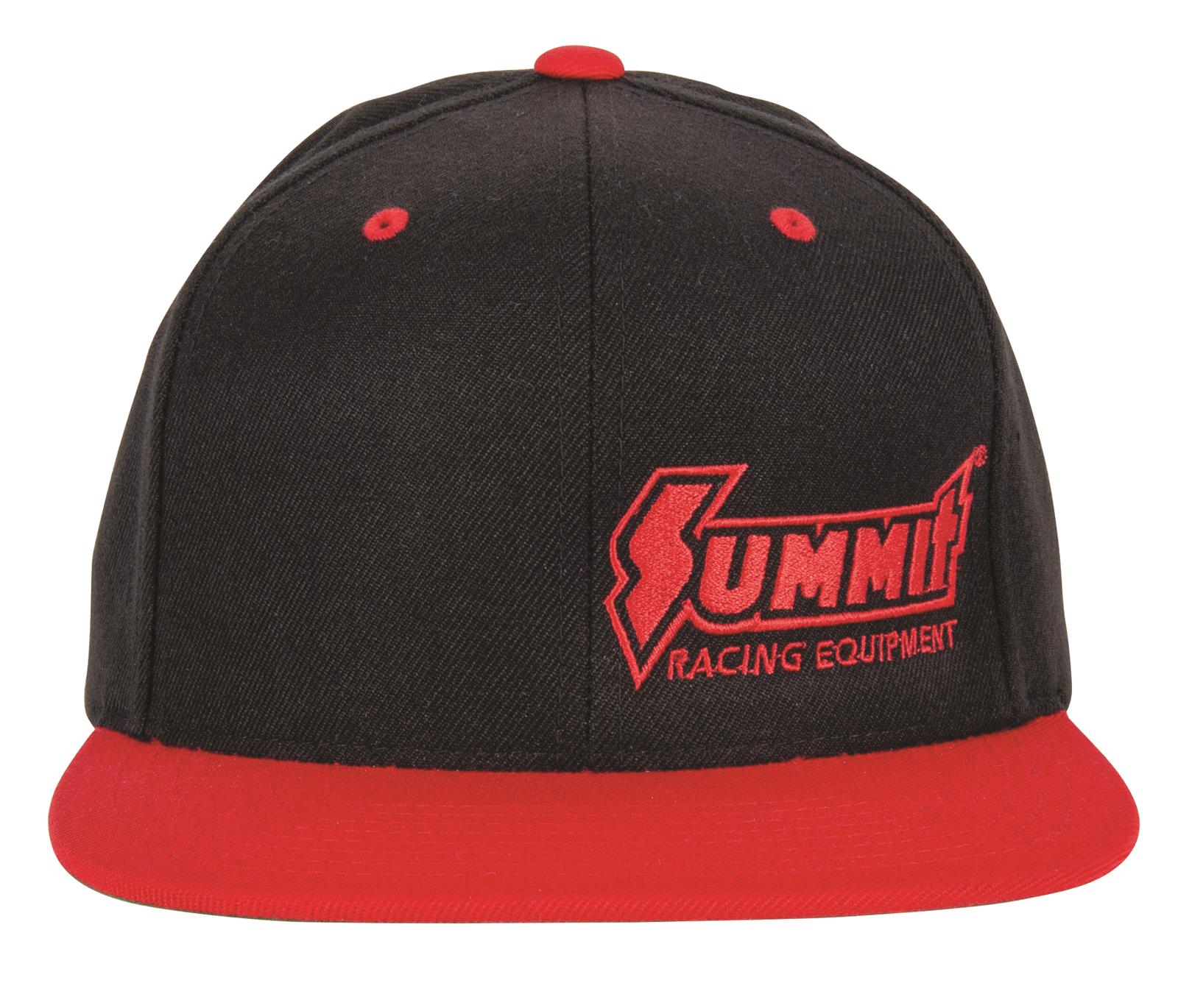 Summit Racing SUM-P33608 Summit Racing Equipment® Embroidered Flat Bill ...