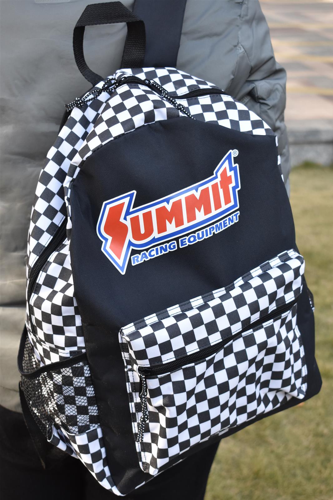 Summit Racing SUM-P42 Summit Racing Equipment® Checkered Flag Backpacks ...