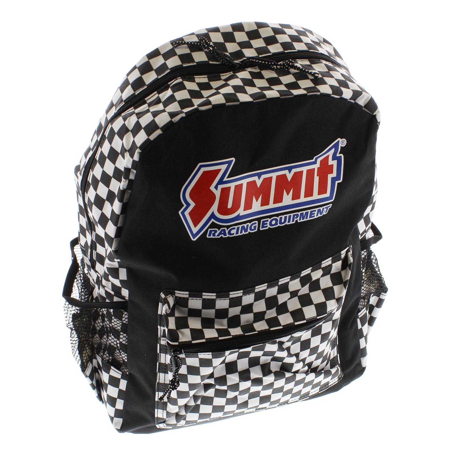 Summit Racing SUM-P42 Summit Racing Equipment® Checkered Flag Backpacks ...