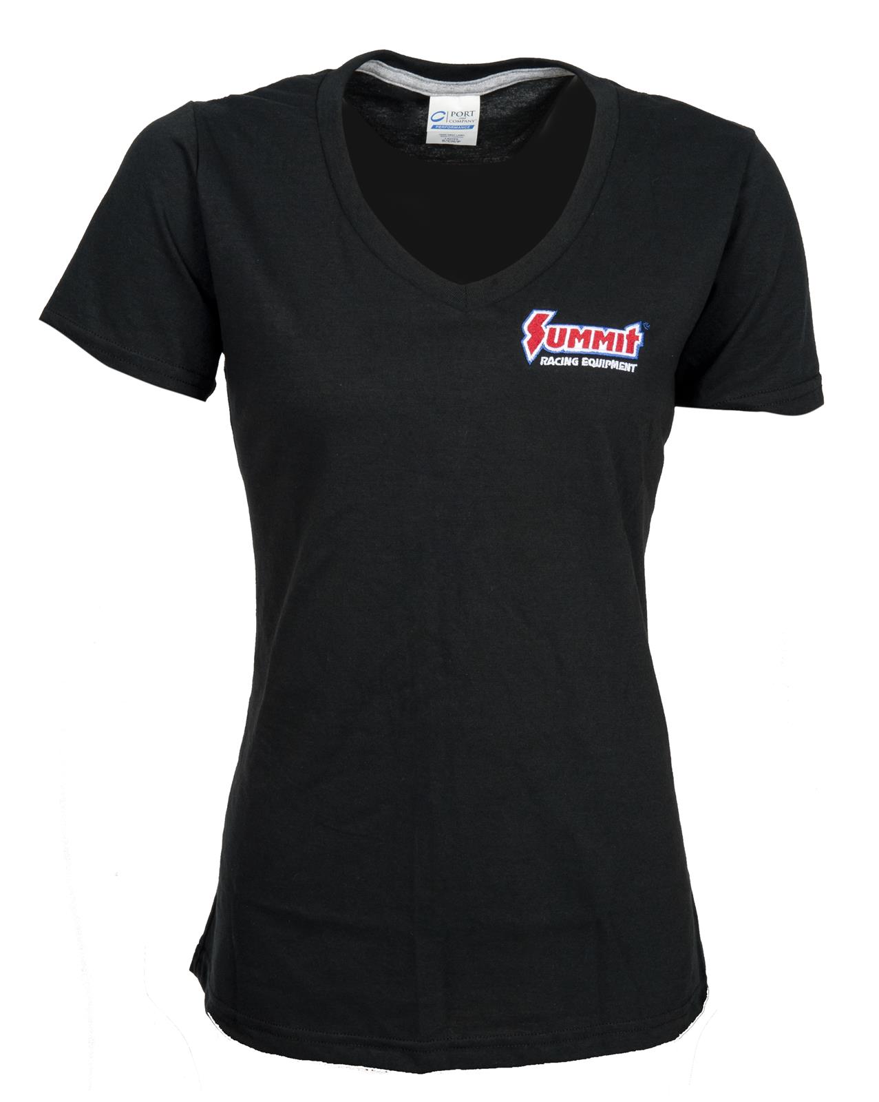 Summit Racing SUM-P61313L Summit Racing™ Ladies V-Neck T-Shirts ...