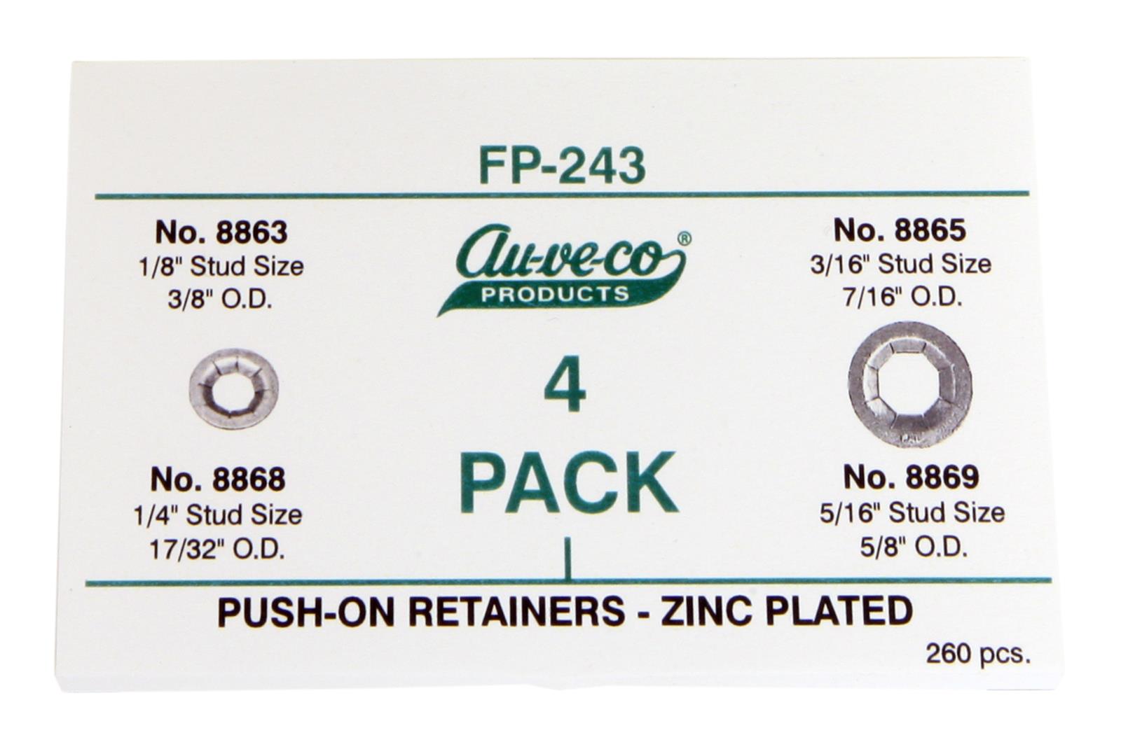 Summit Racing SUM-RP10049 Summit Racing™ Interior Trim Panel Fasteners ...