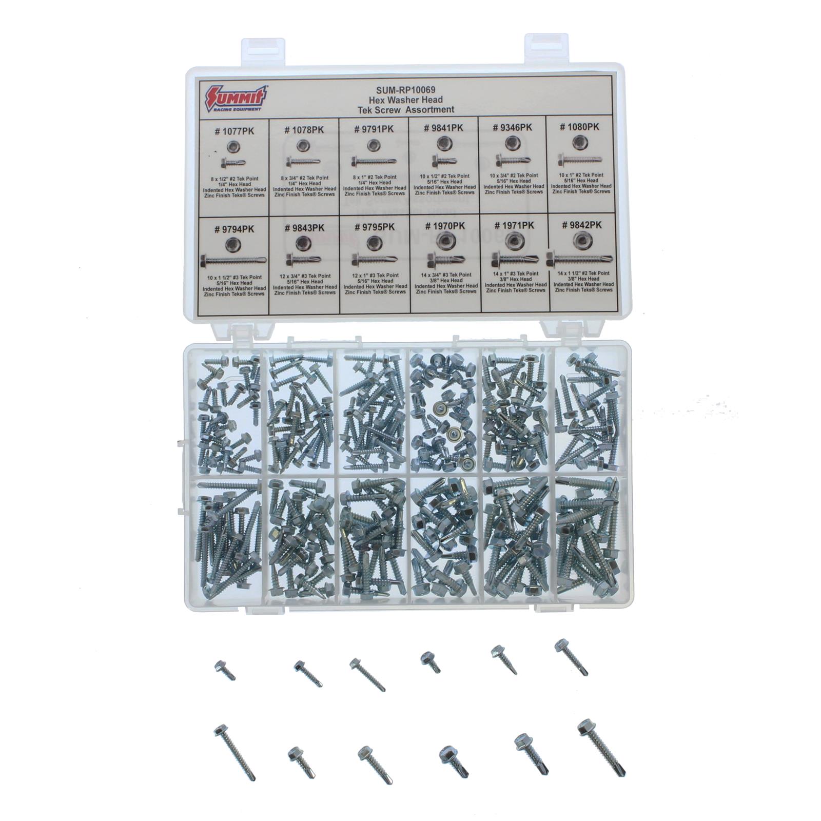 Summit Racing SUM-RP10069 Summit Racing™ Screw Kits | Summit Racing