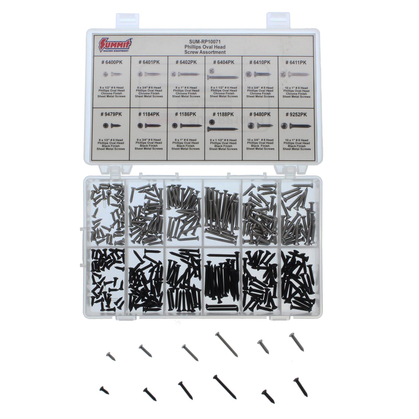 Summit Racing SUM-RP10071 Summit Racing™ Screw Kits | Summit Racing