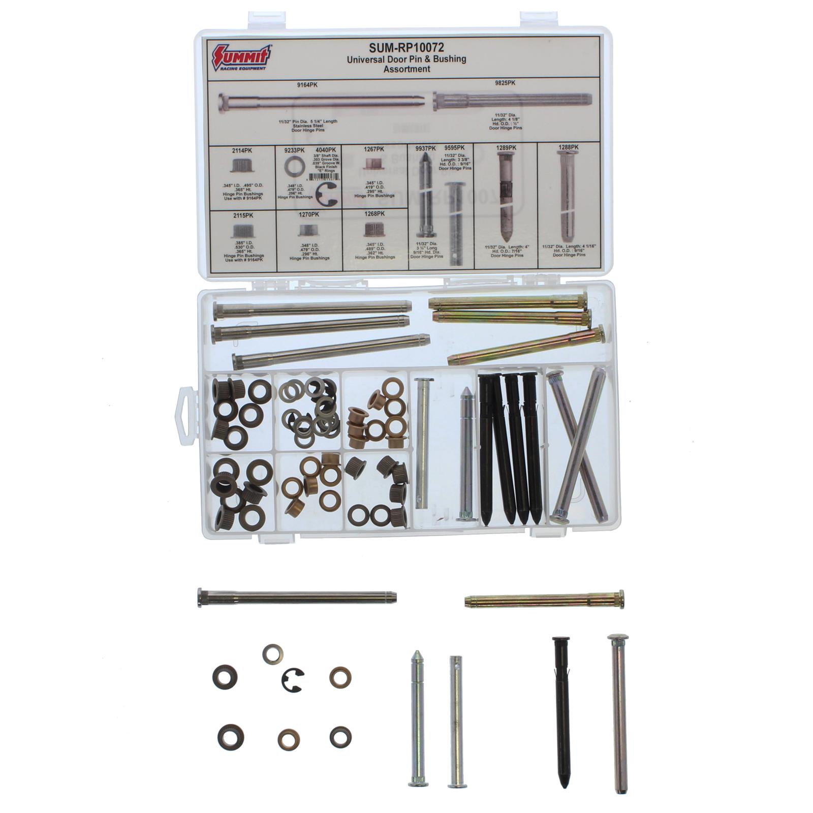 Summit Racing SUM-RP10072 Summit Racing™ Door Pin Bushing Assortments ...