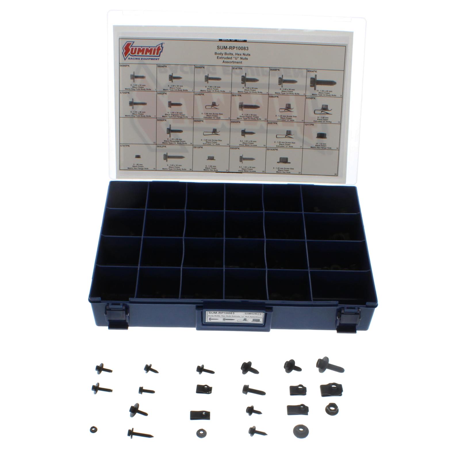 Summit Racing SUM-RP10083 Summit Racing™ Body Fastener Assortments ...
