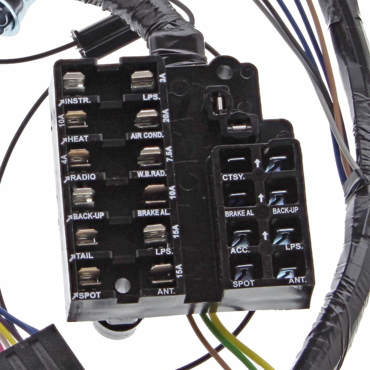 Summit Racing SUM-RP21479 Summit Racing™ Reproduction Wiring Harnesses ...