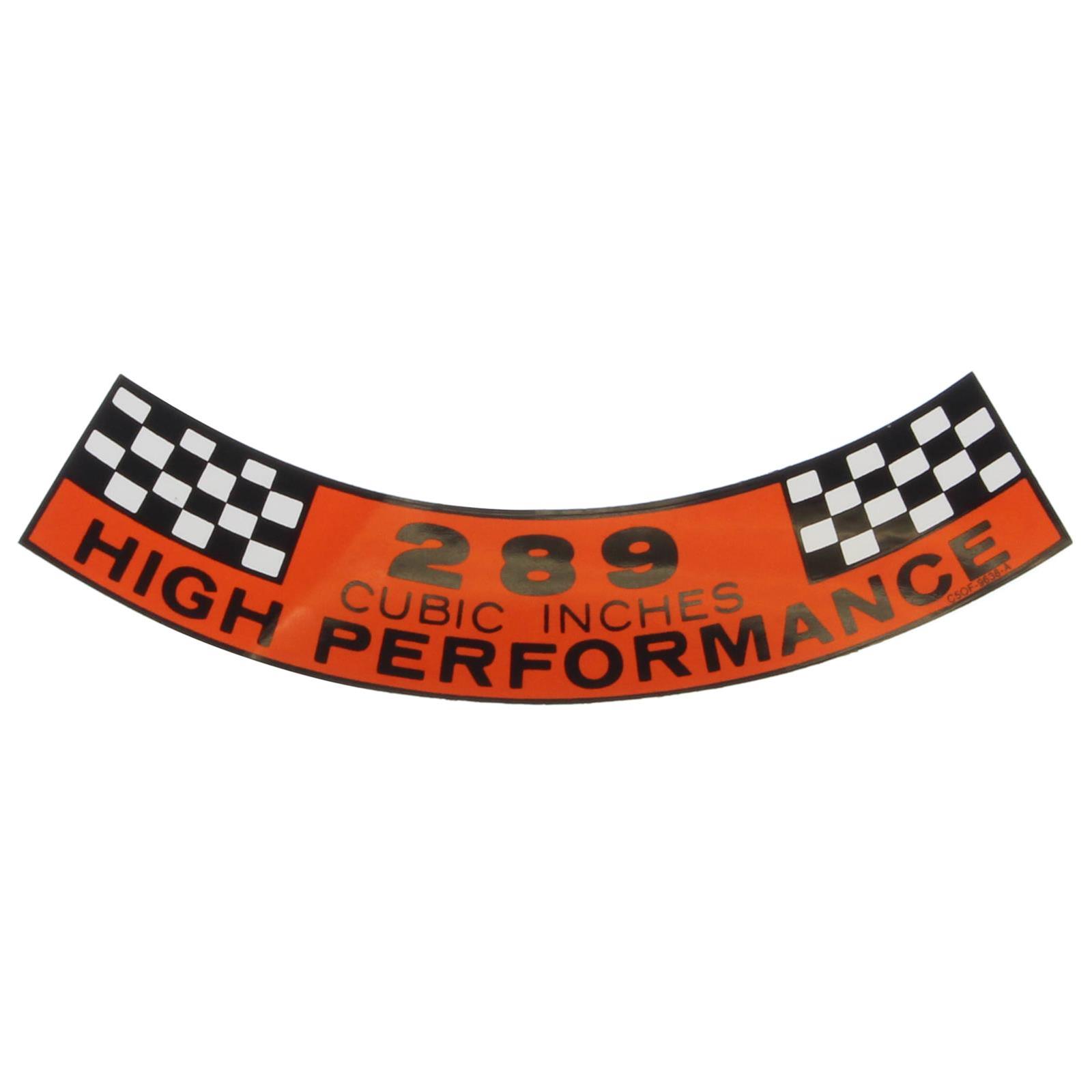 Summit Racing SUM-RP21811 Summit Racing™ Restoration Decals | Summit Racing