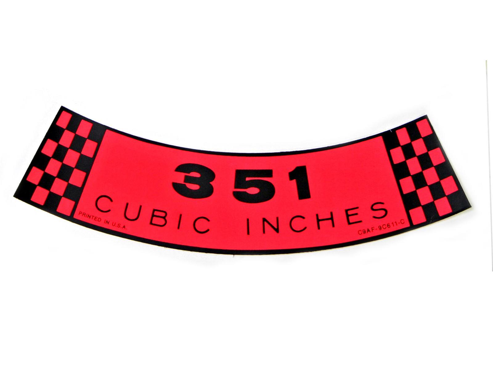 Summit Racing SUM-RP21818 Summit Racing™ Restoration Decals | Summit Racing