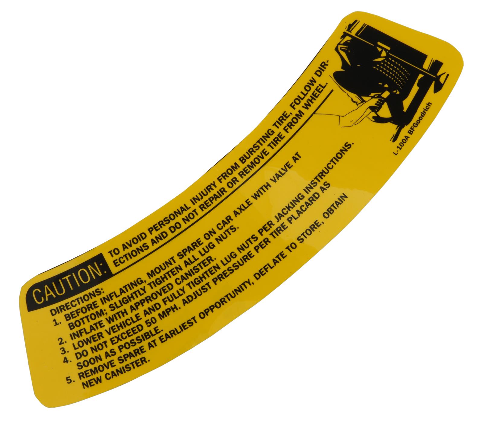 Summit Racing SUM-RP21880 Summit Racing™ Restoration Decals | Summit Racing