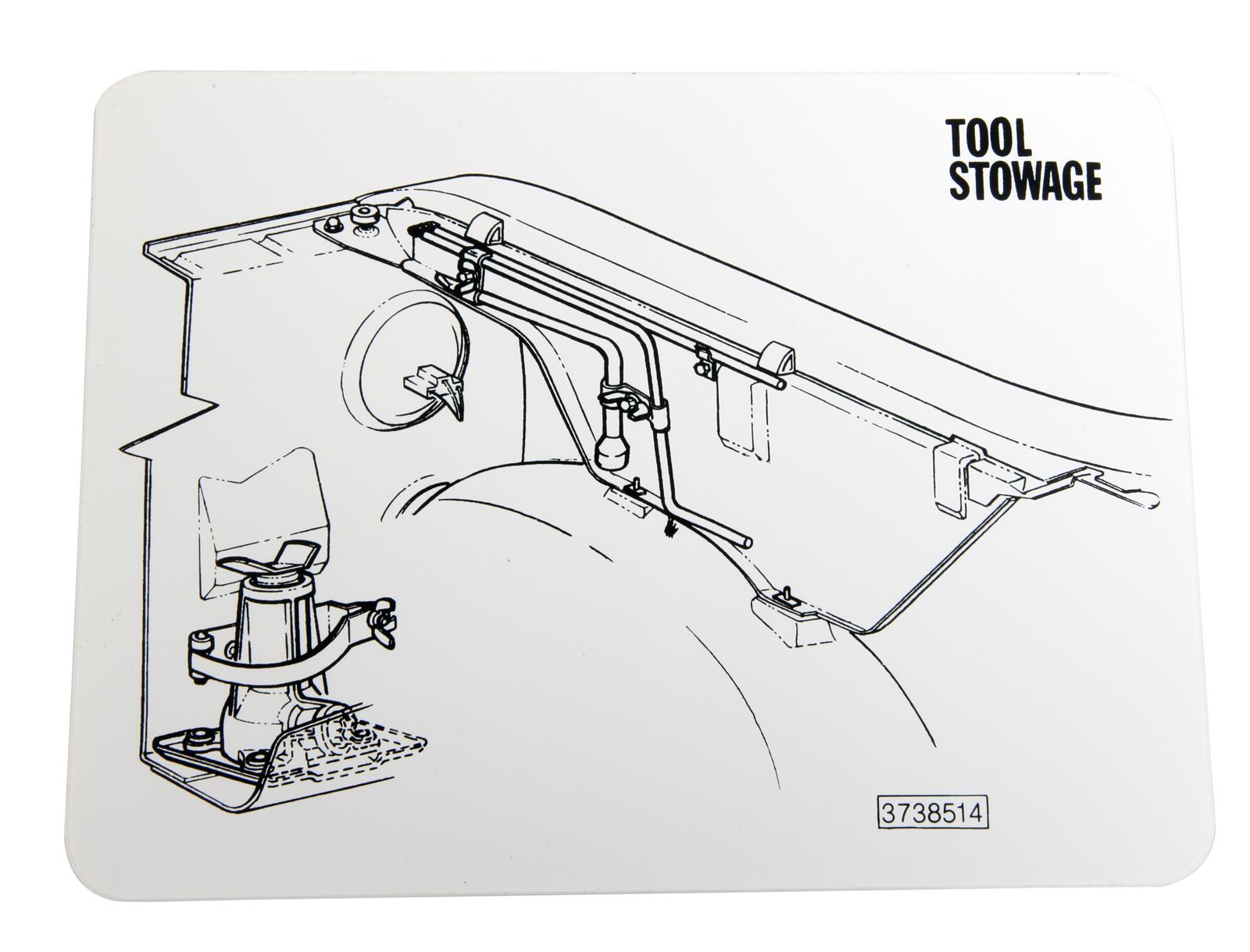 Summit Racing SUM-RP21888 Summit Racing™ Restoration Decals | Summit Racing
