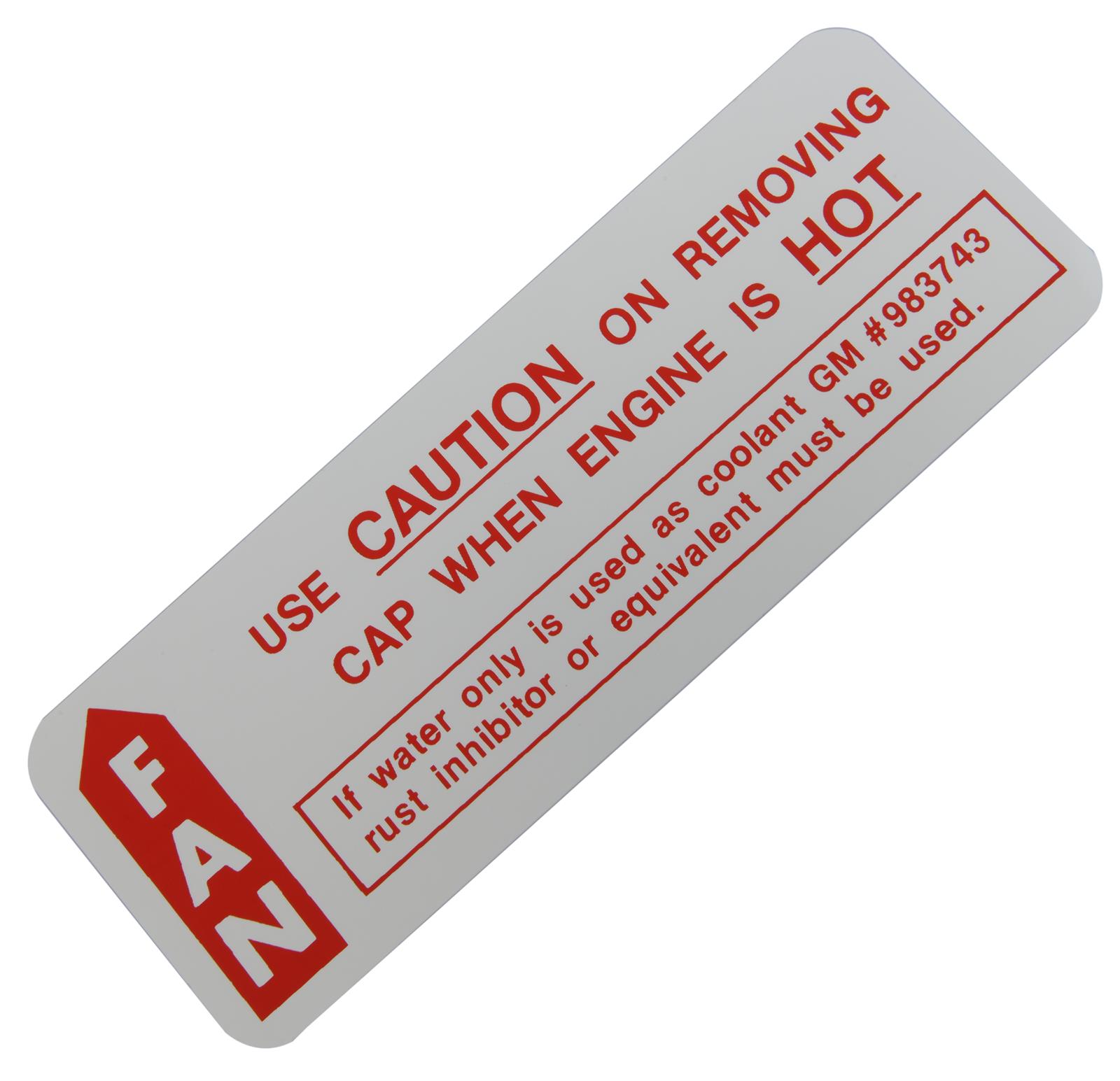 Summit Racing SUM-RP21912 Summit Racing™ Restoration Decals | Summit Racing