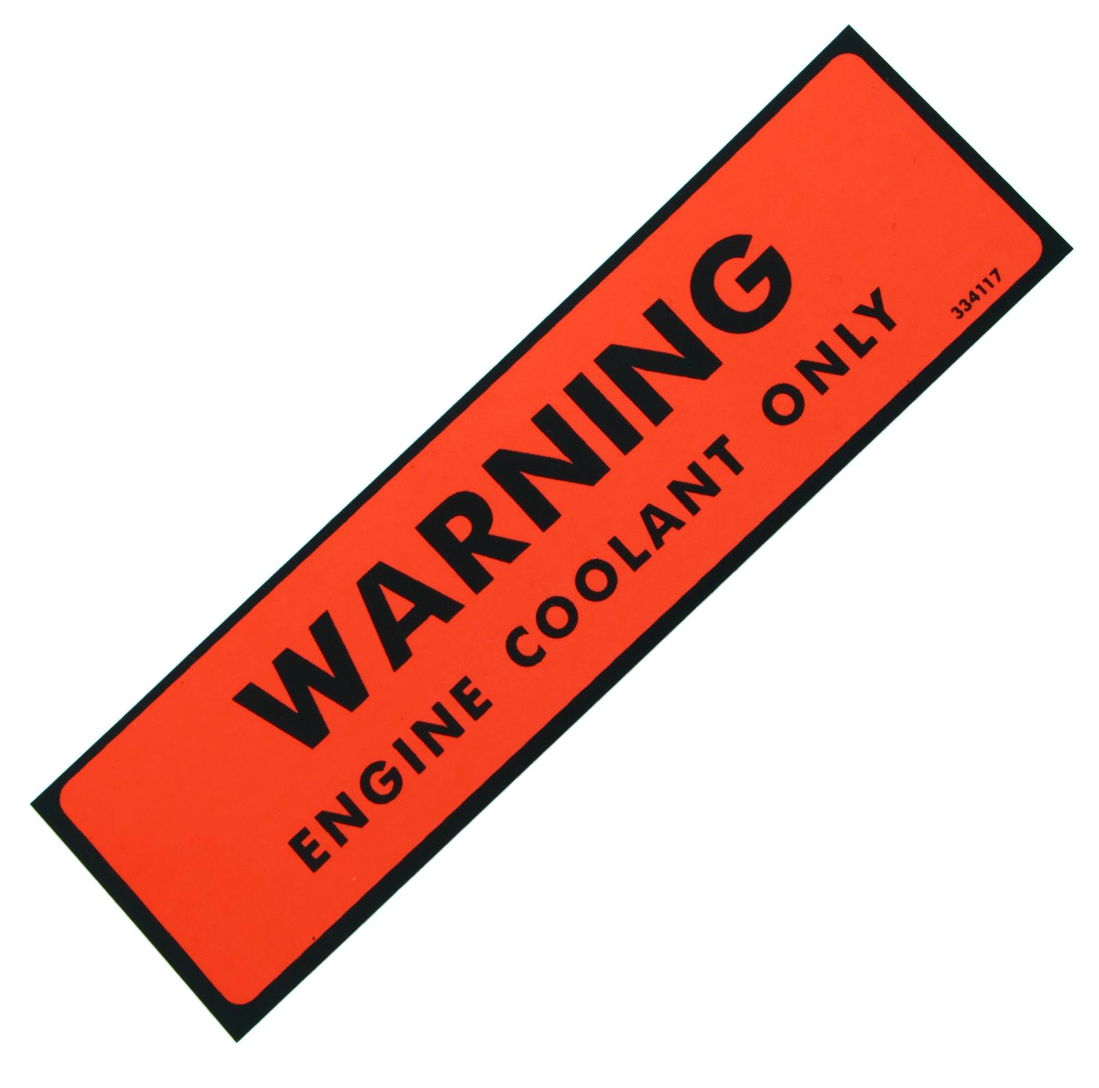 Summit Racing SUM-RP21917 Summit Racing™ Restoration Decals | Summit Racing