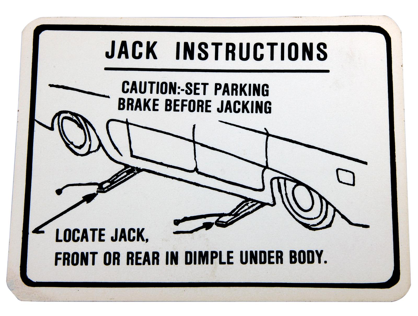 Summit Racing SUM-RP21919 Summit Racing™ Restoration Decals | Summit Racing