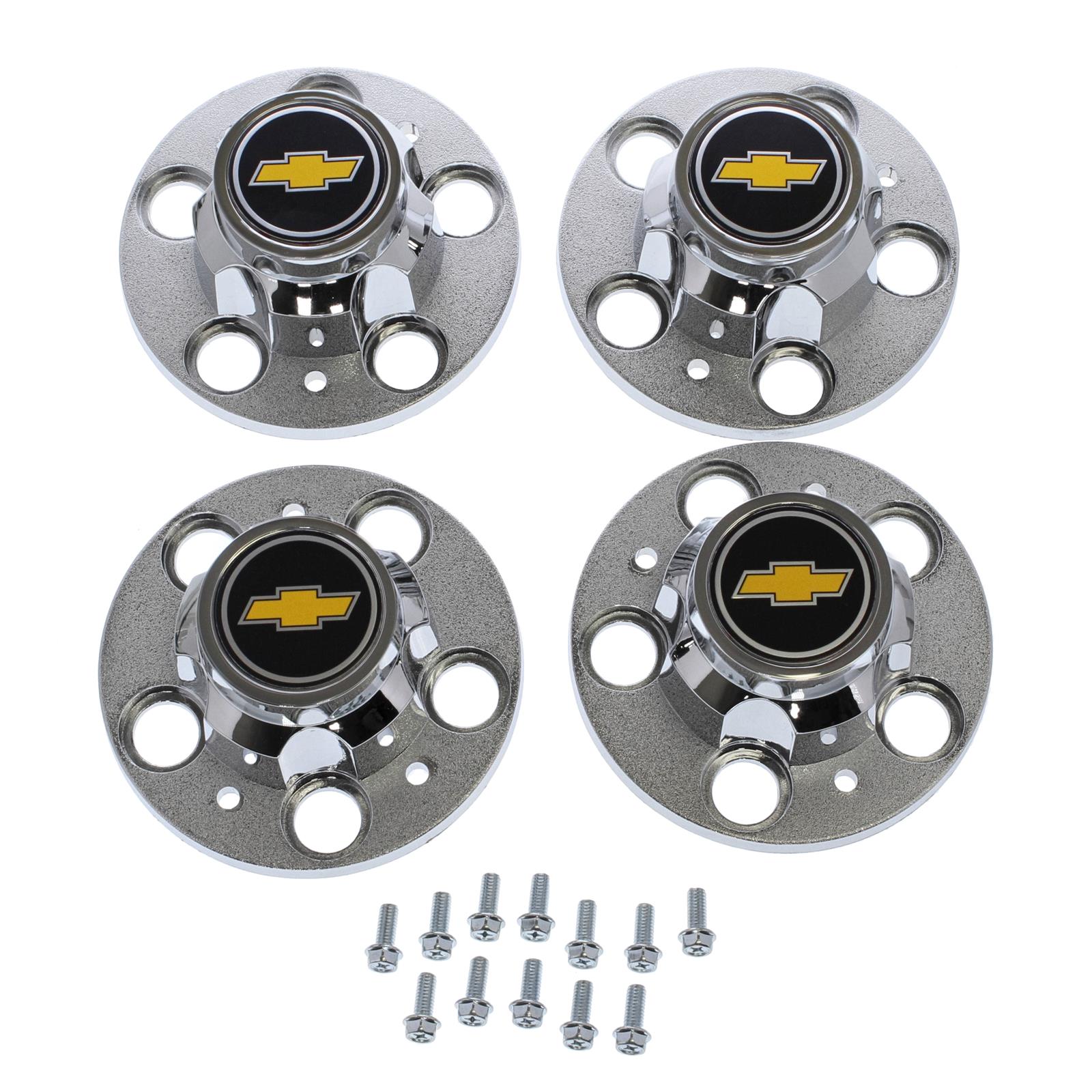 Summit Racing SUM-RP22586 Summit Racing™ Direct-Fit Wheel Center Caps ...