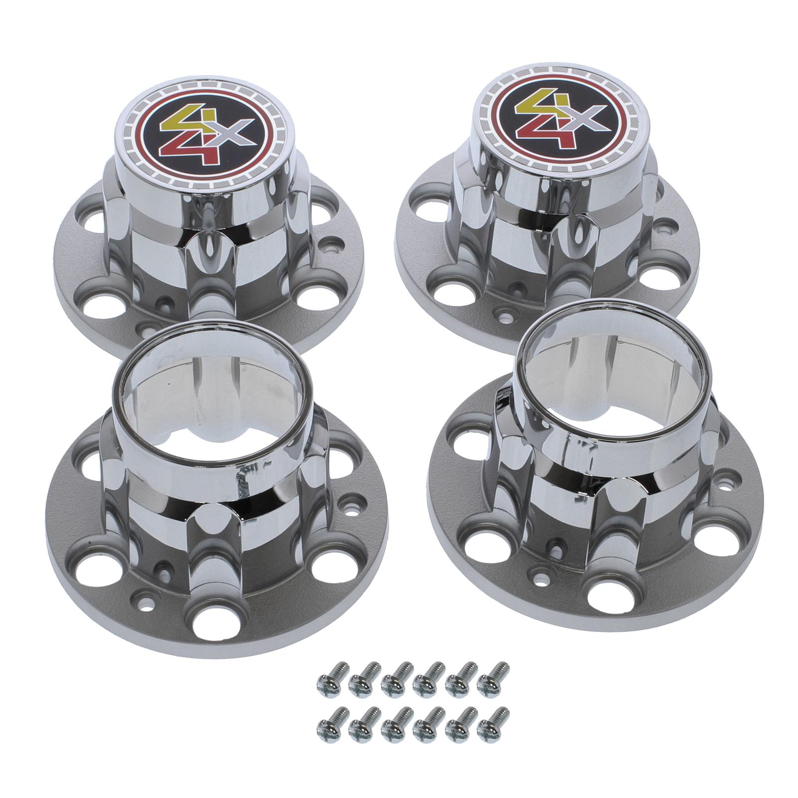 Summit Racing SUM-RP22588 Summit Racing™ Direct-Fit Wheel Center Caps ...