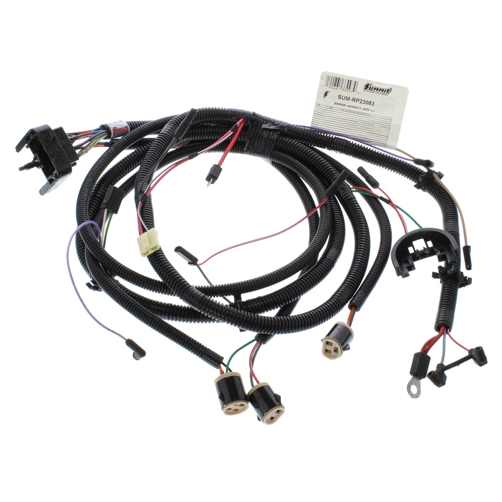Summit Racing SUM-RP23083 Summit Racing™ Reproduction Wiring Harnesses ...