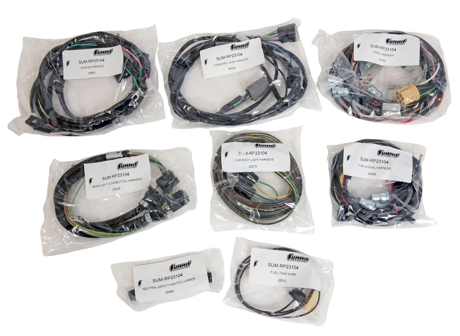 Summit Racing SUM-RP23104 Summit Racing Equipment® Wiring Harnesses ...