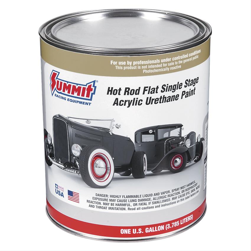 Summit Racing SUM-UP355 Summit Racing Equipment® Hot Rod Flat Acrylic ...