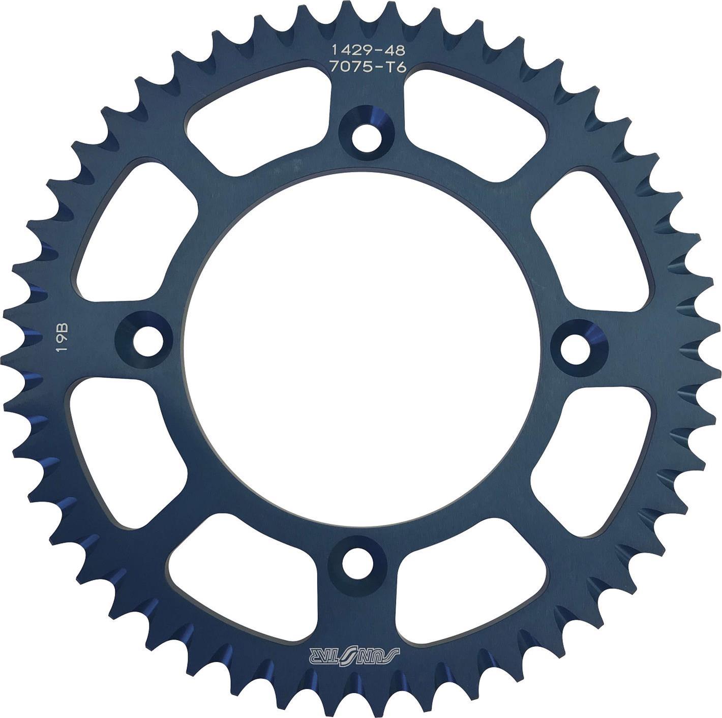 Sunstar Sprockets 5-142948BL Sunstar Works Triplestar Aluminum ...