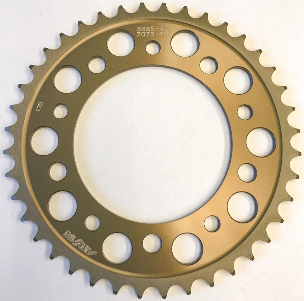 Sunstar Sprockets 5-348540 Sunstar Works Triplestar Aluminum Sprockets ...