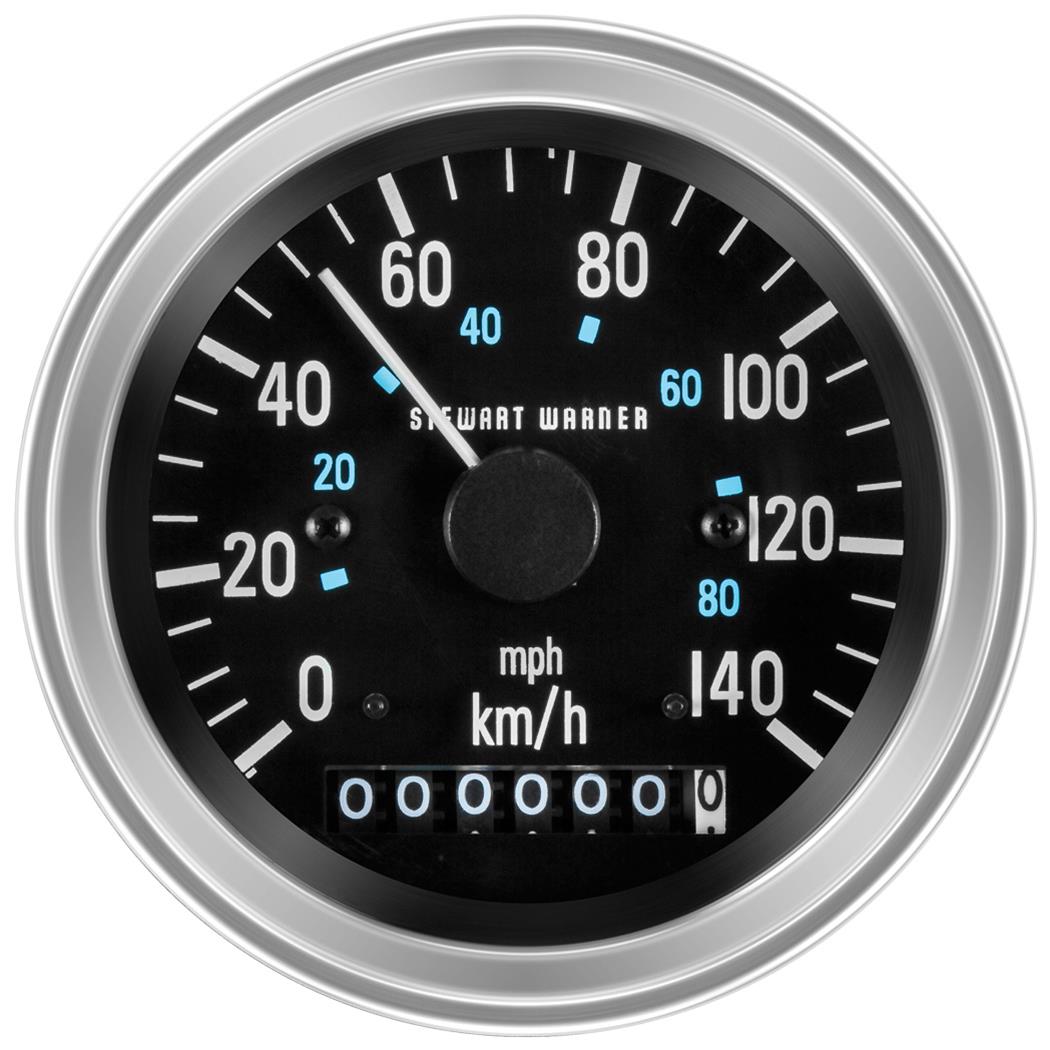 Stewart Warner 82656 Stewart Warner Deluxe Series Speedometers | Summit ...