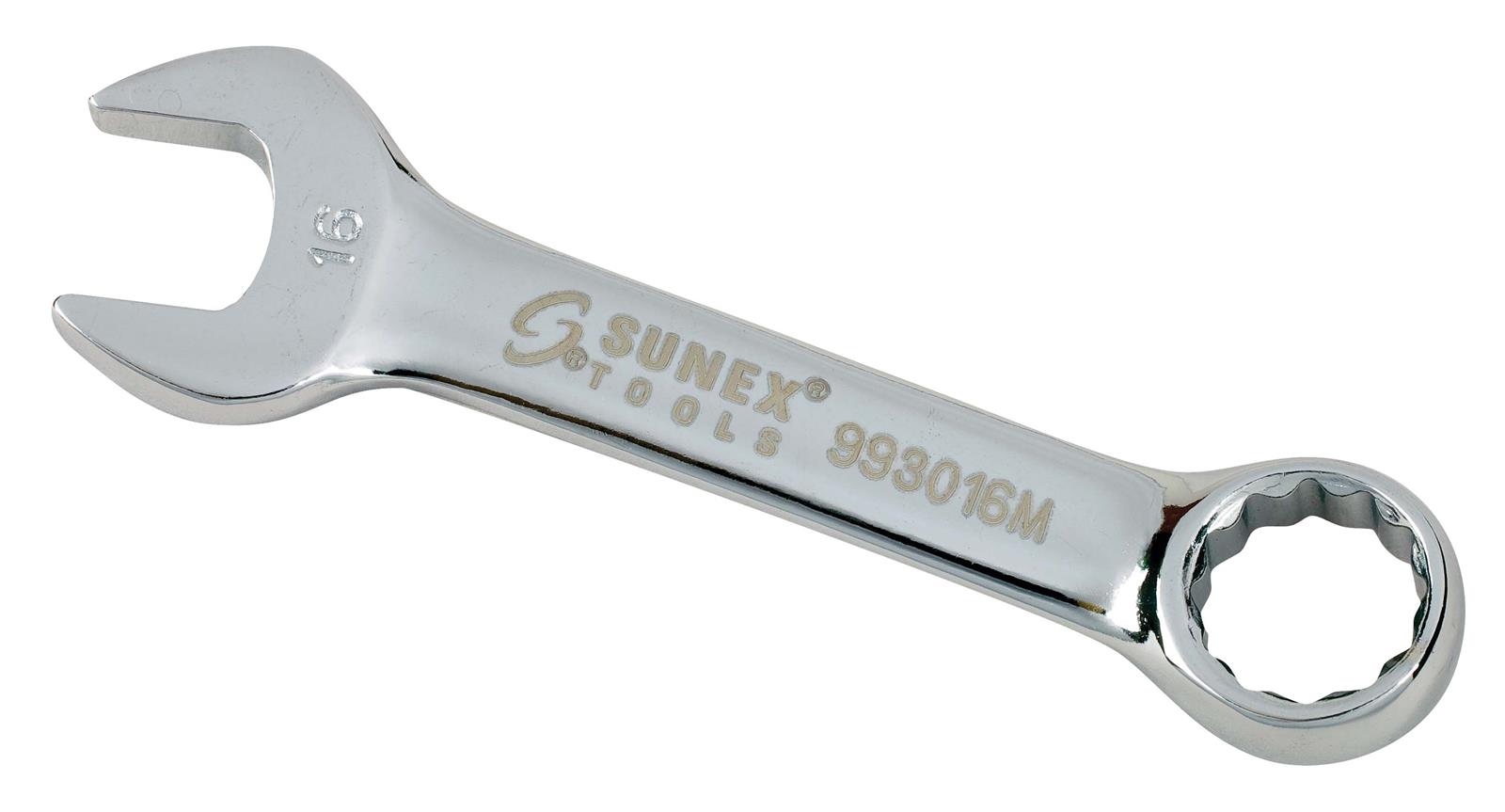 Sunex 993016M Sunex Tools Stubby Combination Wrenches | Summit Racing