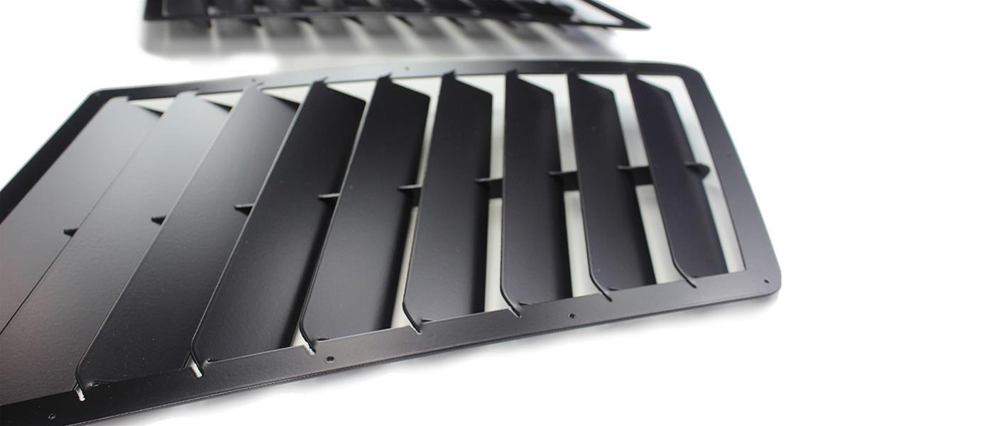 Trackspec Motorsports 1GCAT1 Trackspec T1 Hood Louvers | Summit Racing