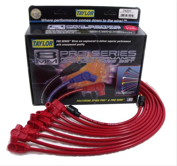Taylor Cable 74201 Taylor Spiro-Pro Spark Plug Wire Sets | Summit Racing