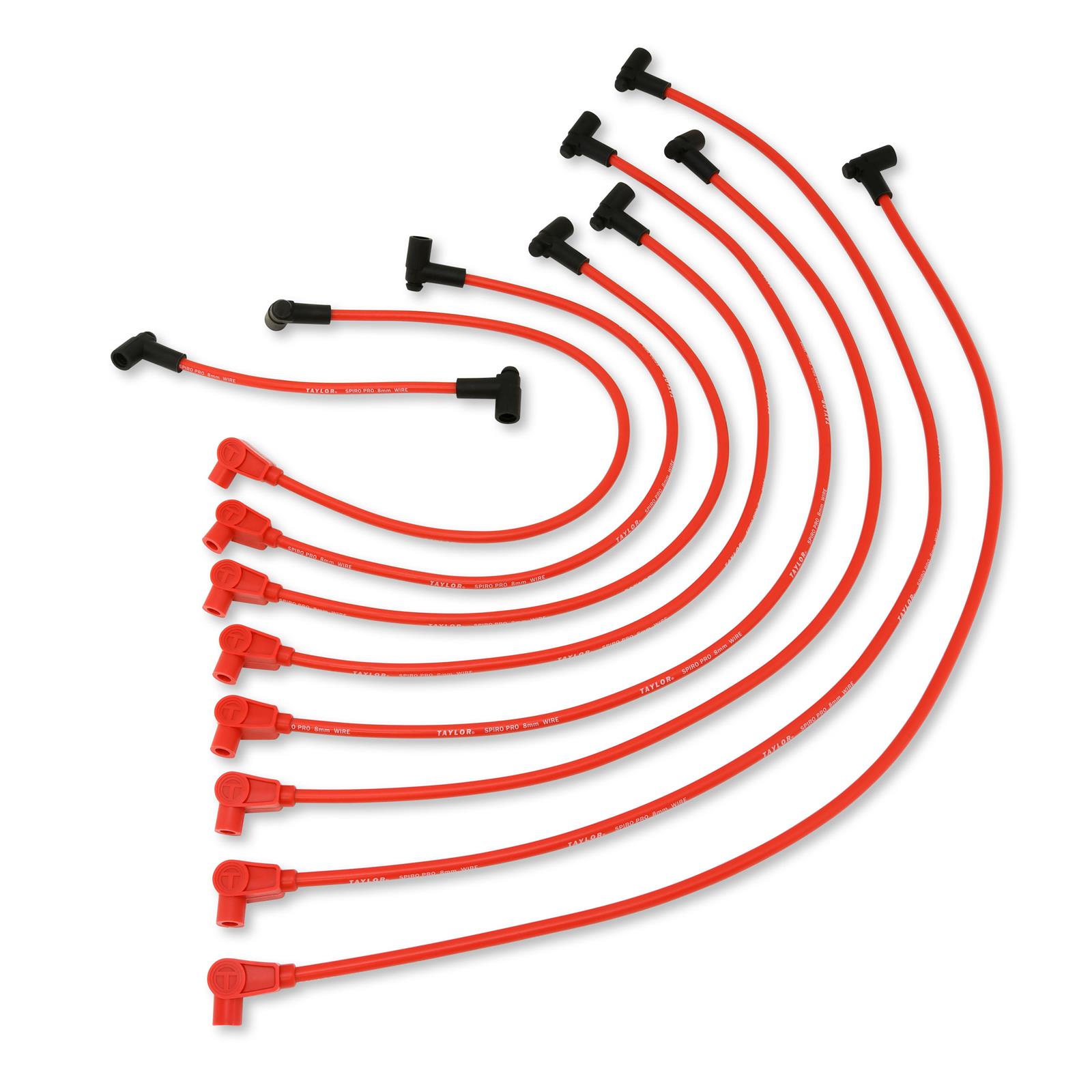 Taylor Cable 74228 Taylor Spiro-Pro Spark Plug Wire Sets | Summit Racing