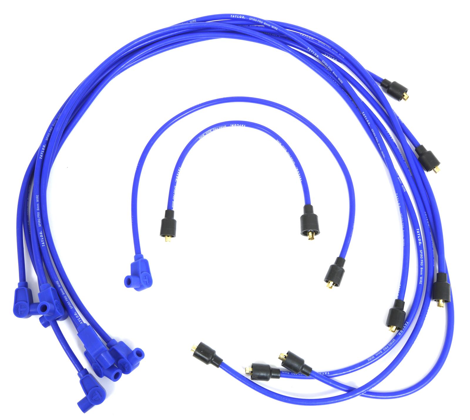 Taylor Cable 74672 Taylor Spiro-Pro Spark Plug Wire Sets | Summit Racing