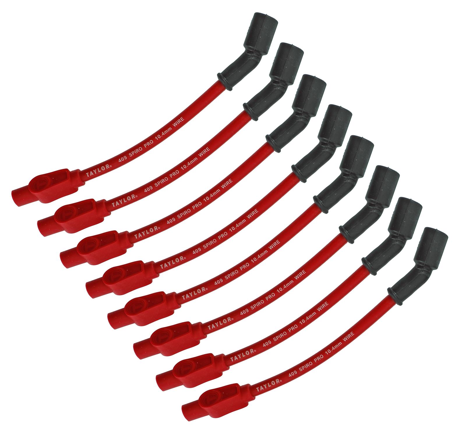 Taylor Cable 79261 Taylor 409 Pro Race Spiro-Wound 10.4mm Spark Plug ...