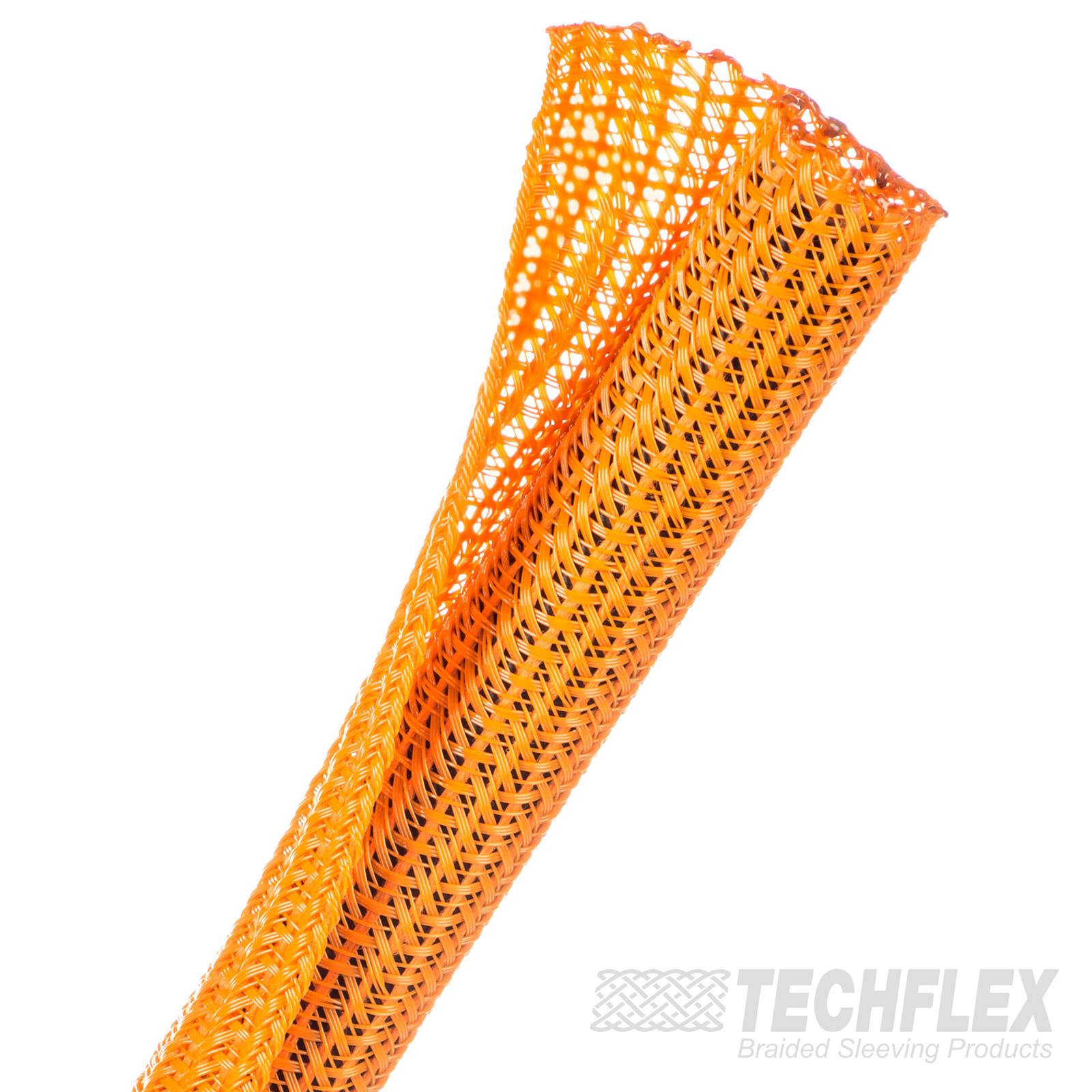 Techflex F6N0.50OR10 Techflex Flexo F6 Self-Wrapping Braided Sleeving ...