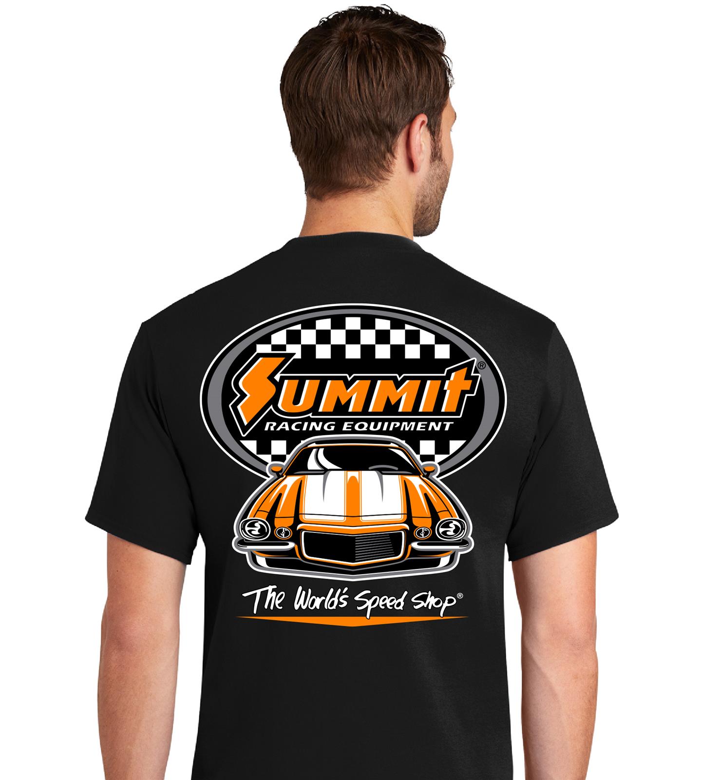 Summit Racing Equipment® Checkered Logo T-Shirt | Summit Racing