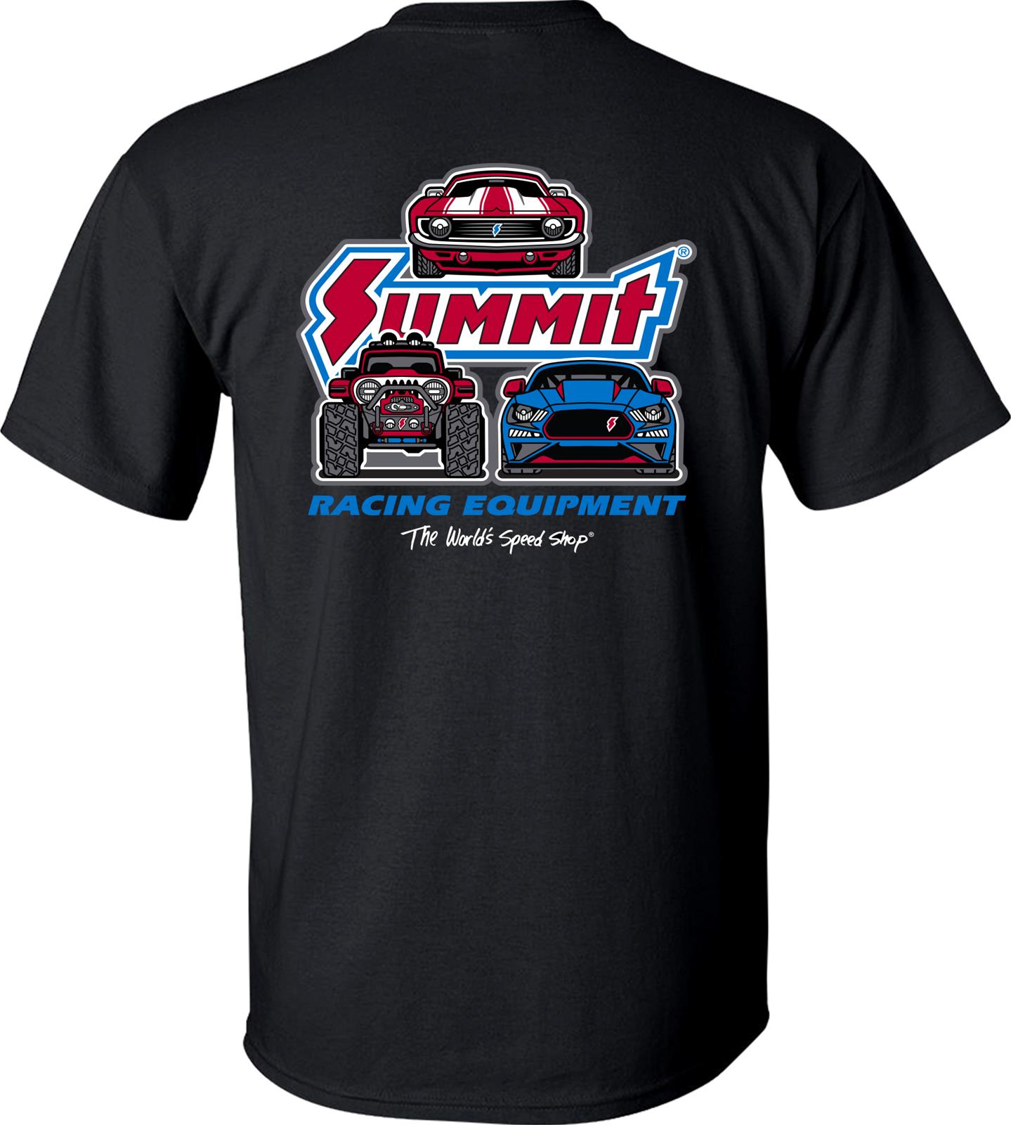 Summit Racing 0480-2X Summit Racing Equipment® Trifecta T-Shirt ...