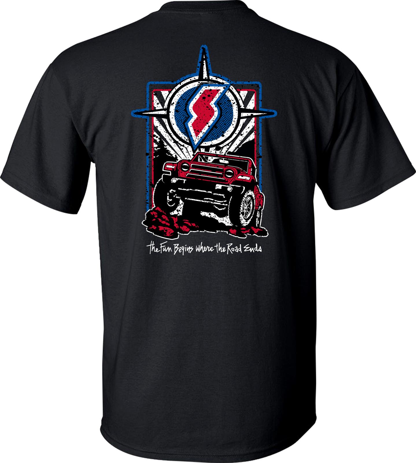 Summit Racing 0484-2X Summit Racing Equipment® Compass Off-Road T-Shirt ...