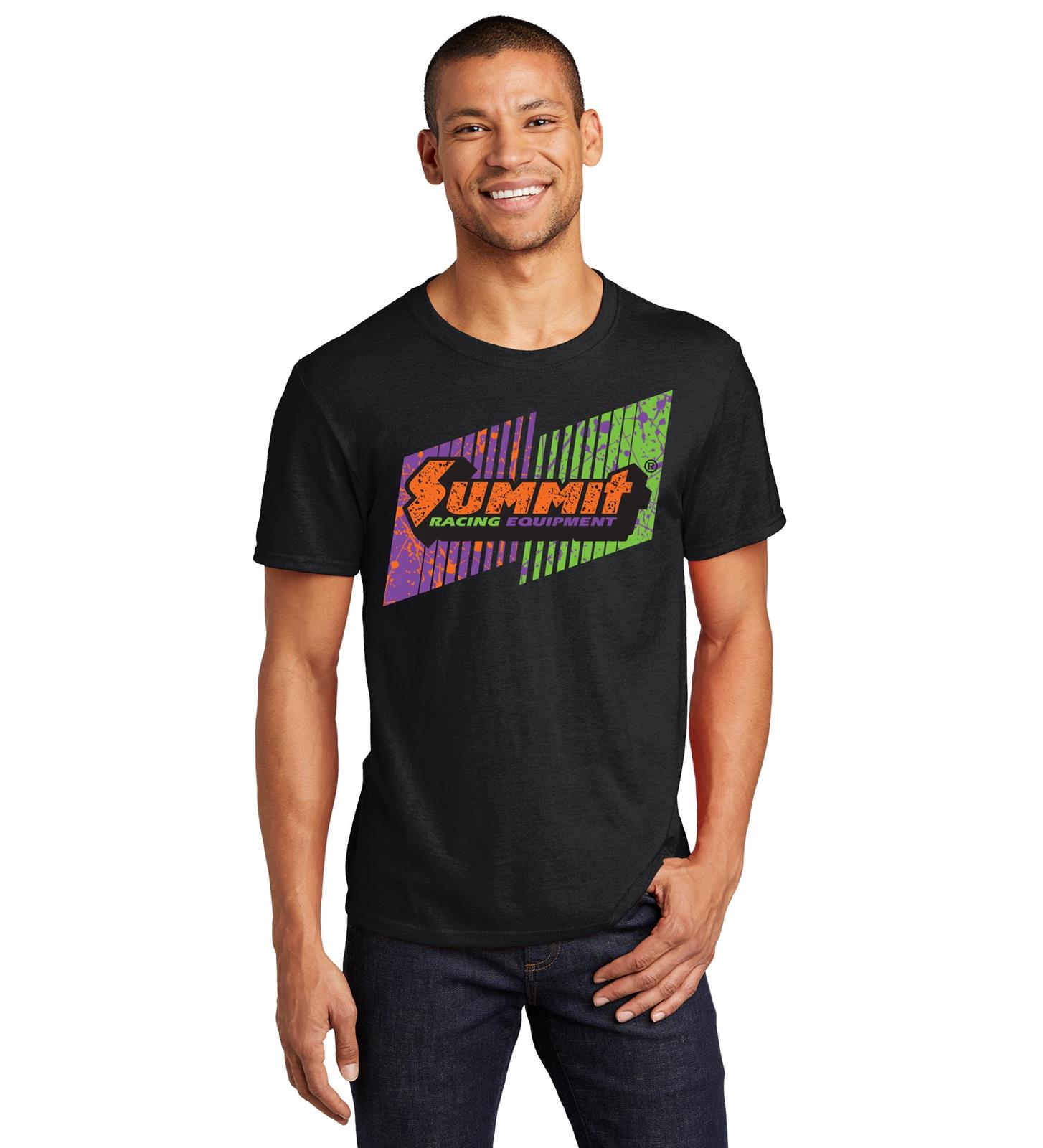 Summit Racing 0617-MD Summit Racing Equipment® Splatter Strobe T-Shirts ...